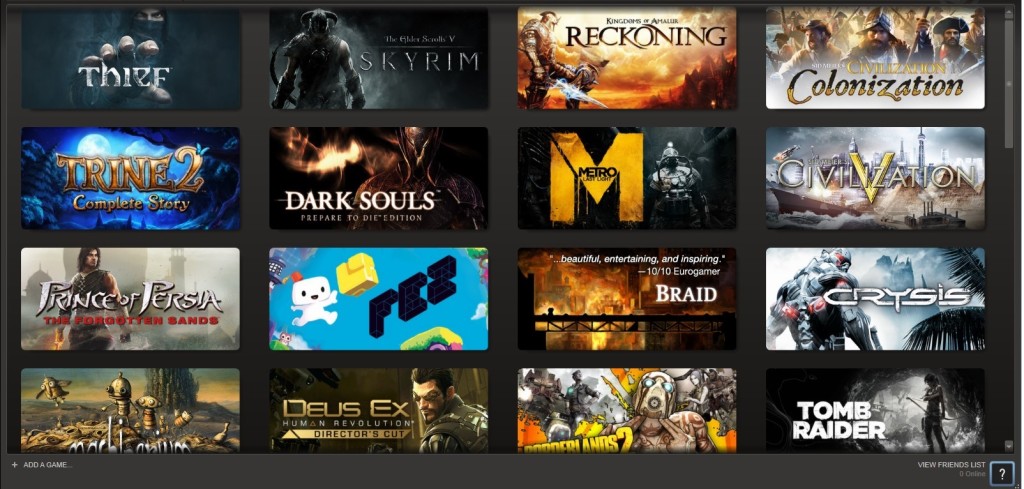 3. Growing your Steam games list - Lakebit